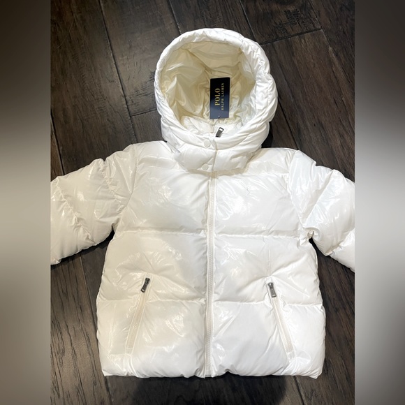 Polo Ralph Lauren | Jackets & Coats | Polo Ralph Lauren Girls Cream ...